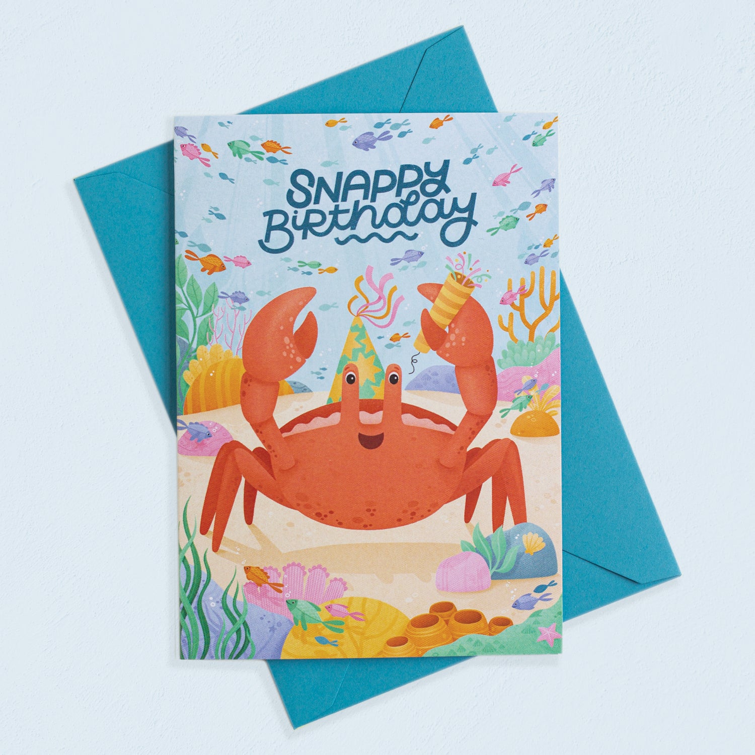 Snappy Birthday Greetings Card ~ Salt Art Supply