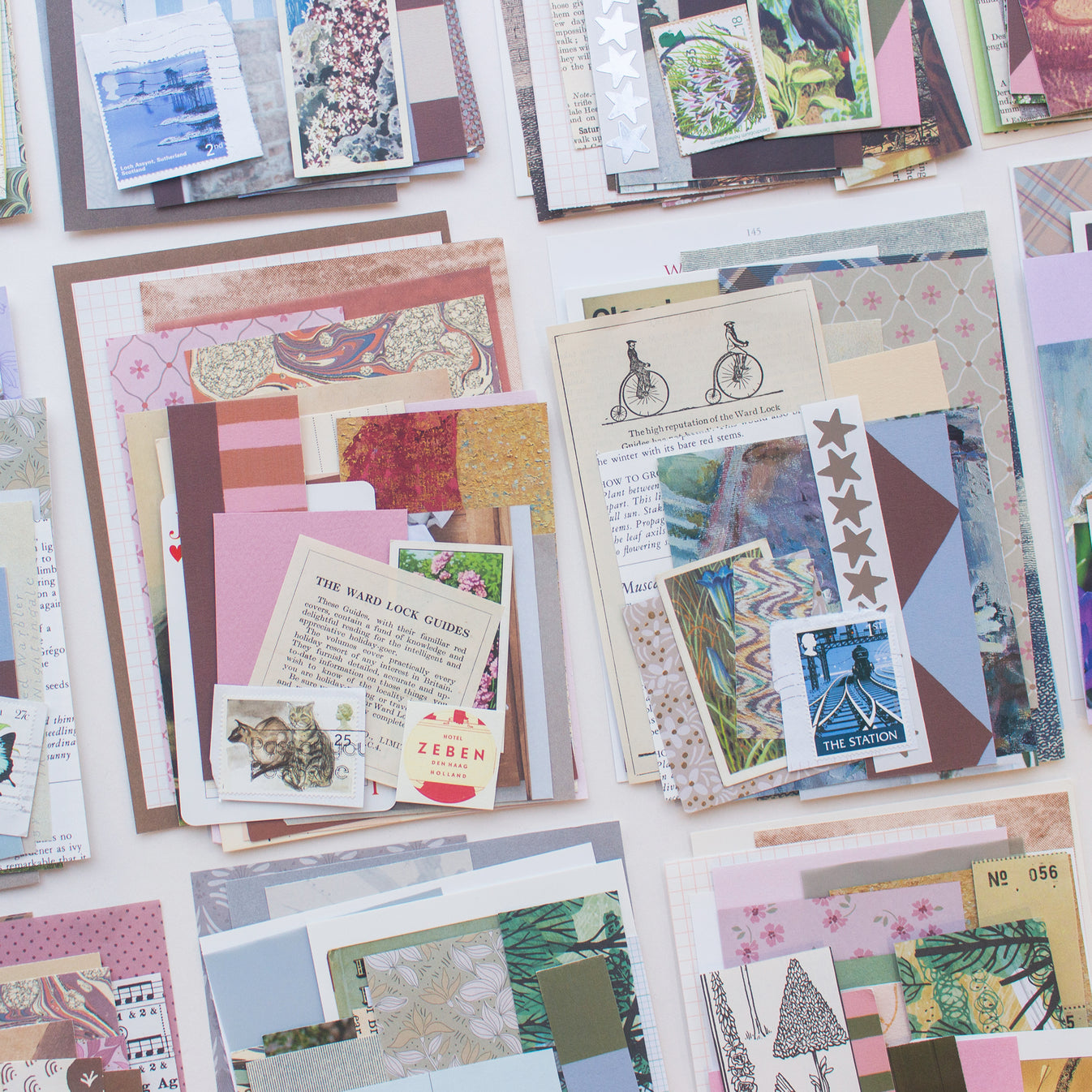 Collaging, Junk Journalling & Scrapbooking Scrap Pack – Salt Art Supply