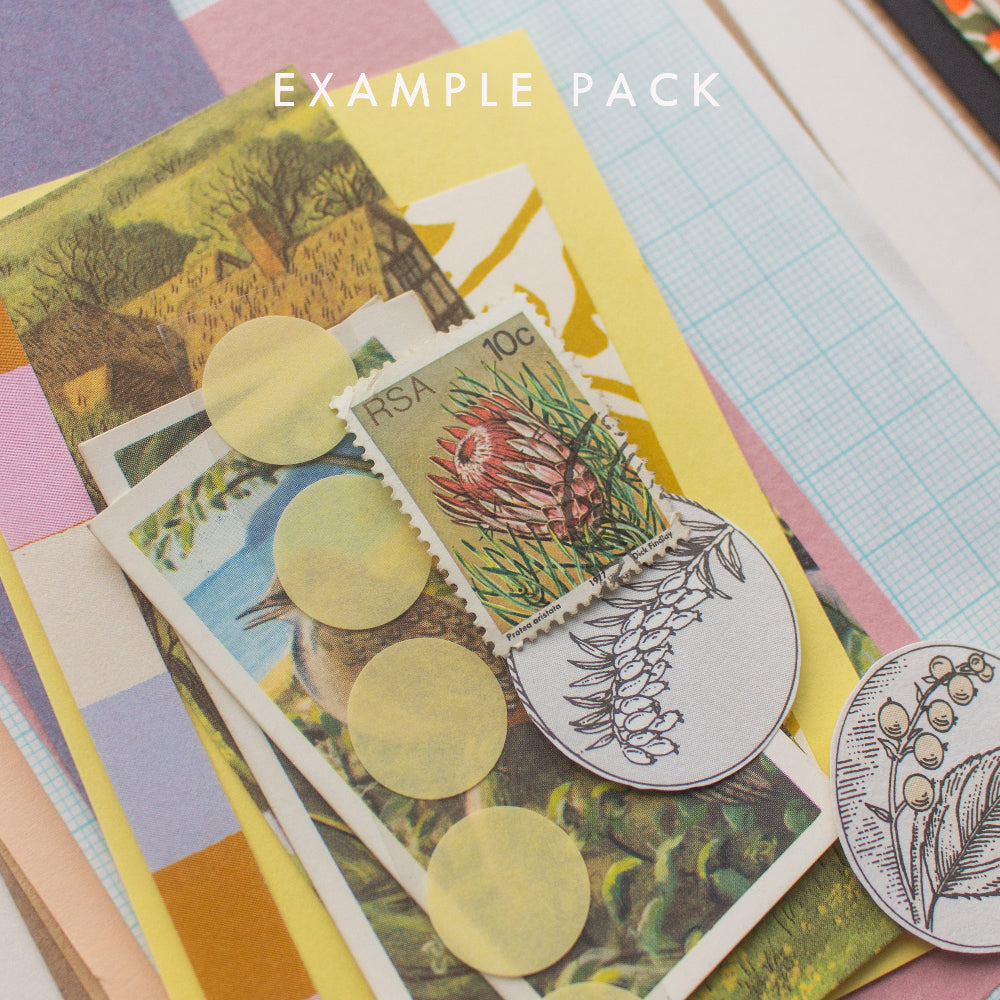 Collaging, Junk Journalling & Scrapbooking Scrap Pack – Salt Art Supply