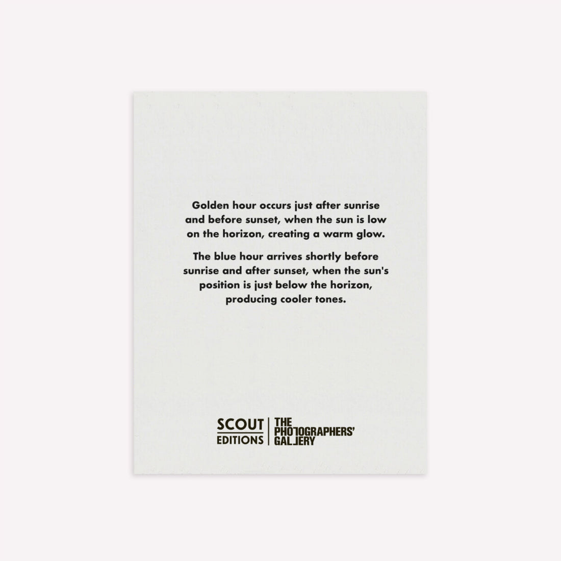 Film Roll Mini Greetings Card ~ Salt Art Supply