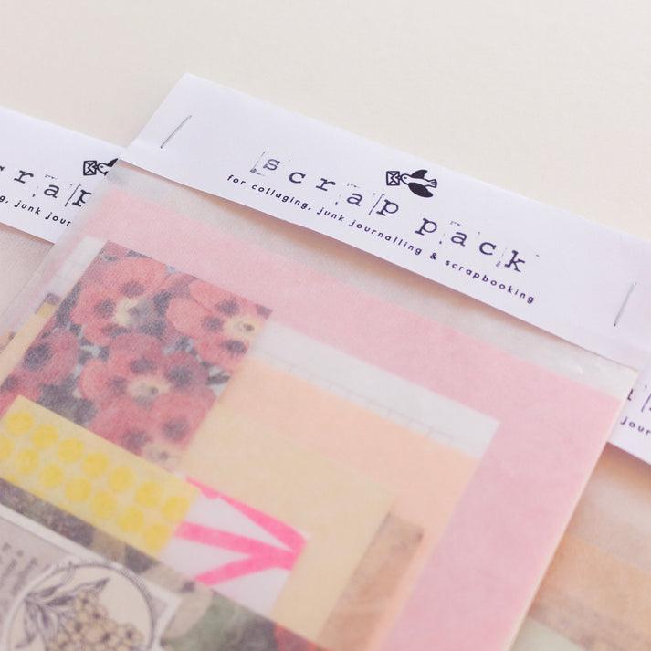 Collaging, Junk Journalling & Scrapbooking Scrap Pack – Salt Art Supply
