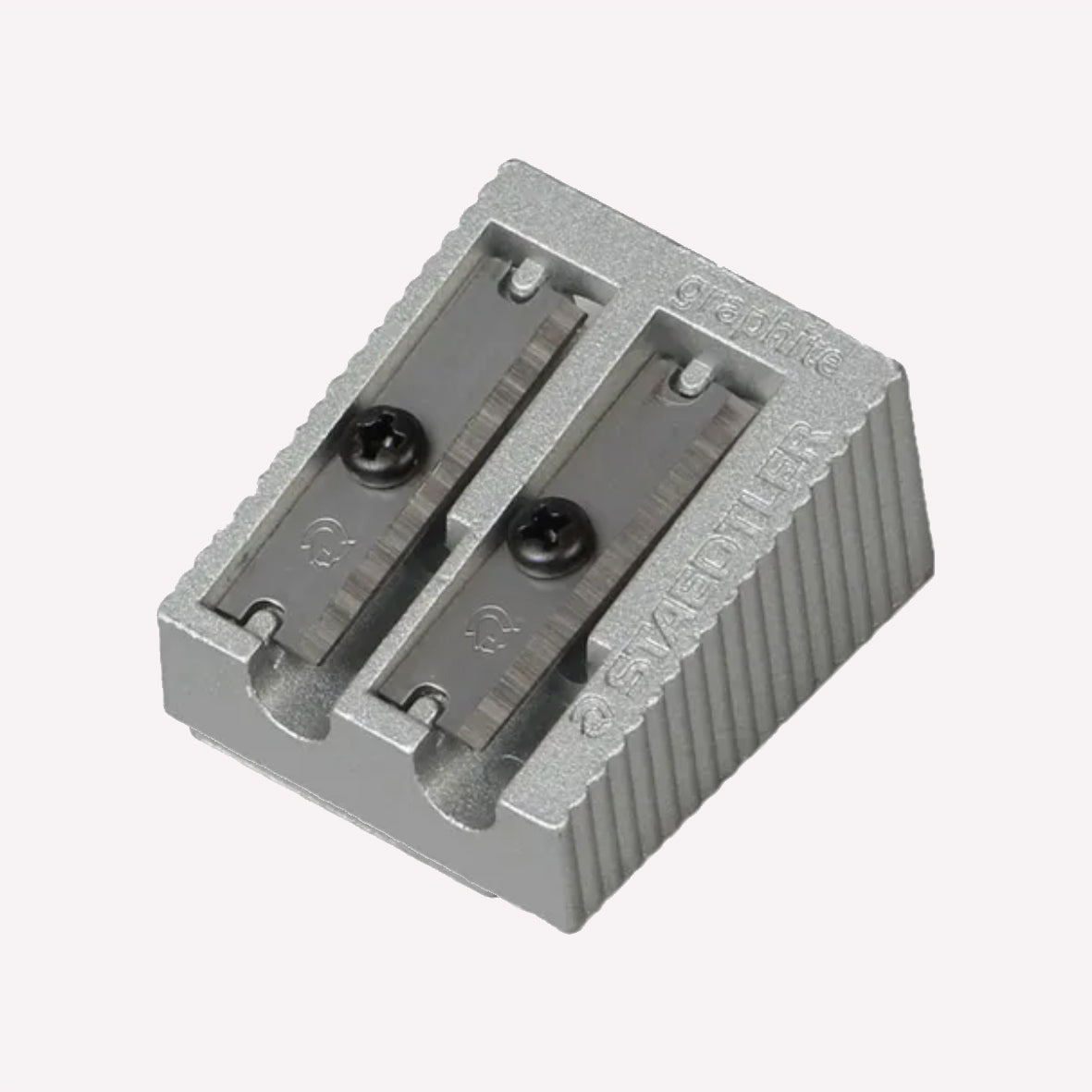 Staedtler Metal Double-Hole Sharpener ~ Salt Art Supply