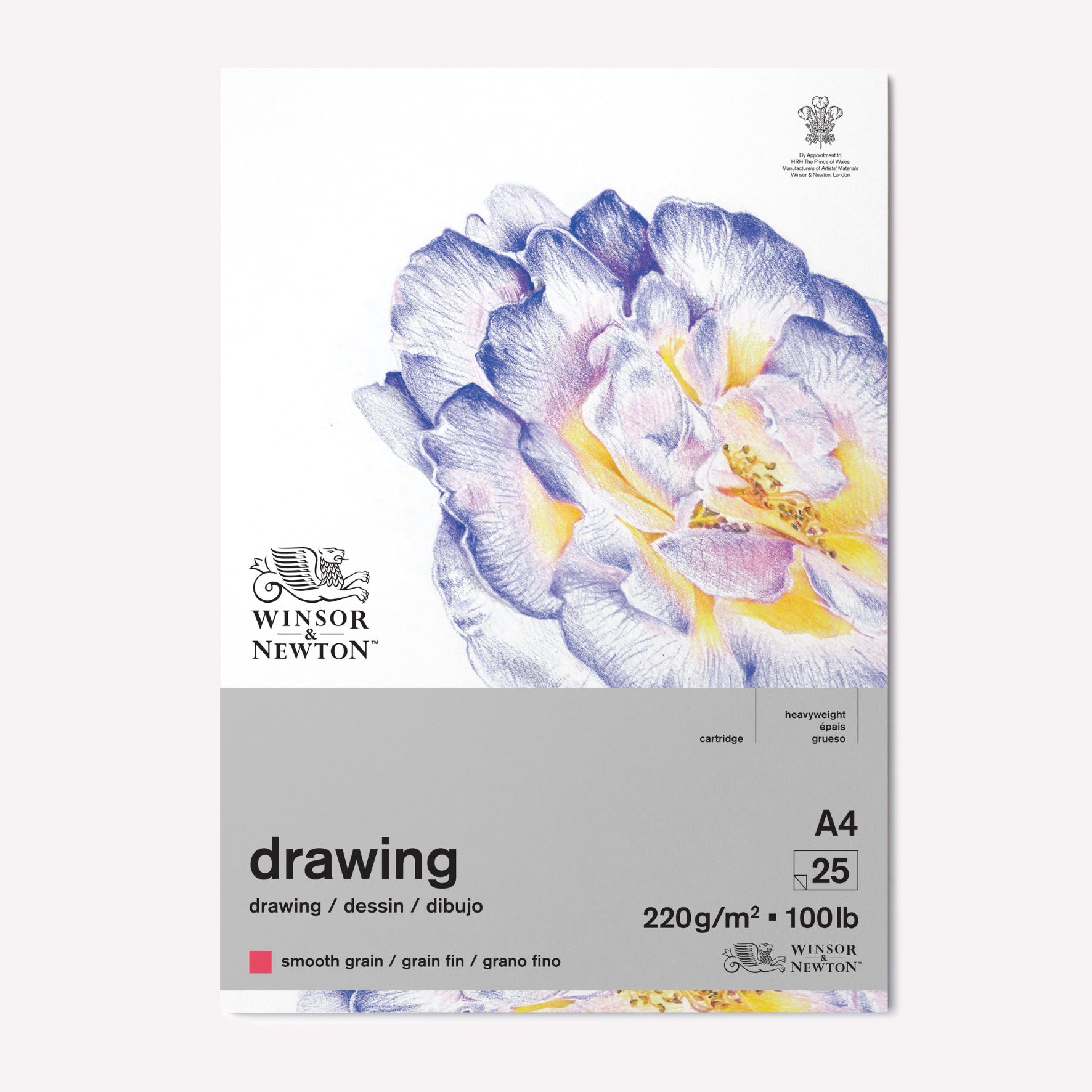 Winsor & Newton A4 Drawing Smooth Paper Pad ~ Salt Art Supply